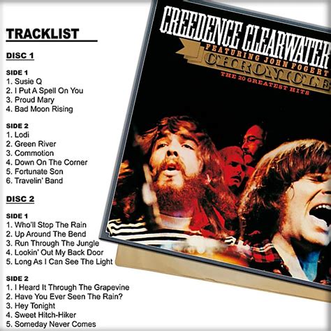 Universal Music Group Creedence Clearwater Revival Chronicle The 20