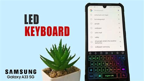 Cara Mengganti Keyboard Samsung A G Ke Led Keyboard Youtube
