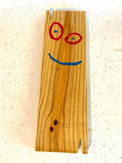 Ed Edd N Eddy Johnnys Plank Free Hand Painted On Real Etsy