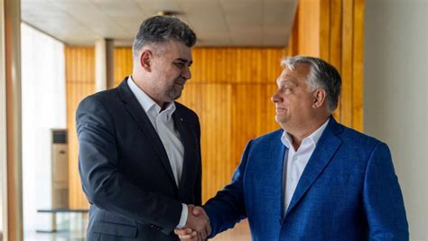 Marcel Ciolacu a avut o întâlnire privată cu Viktor Orban Agentul