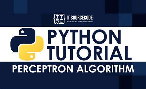 perceptron algorithm python implementation with examples