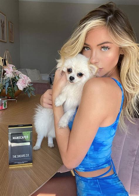 Bikini News Daily Hannah Palmer Posed Outside In A Tropical Setting