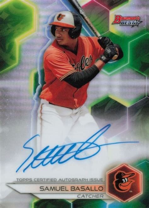 Samuel Basallo Bowman S Best B Sb Best Of Autographs