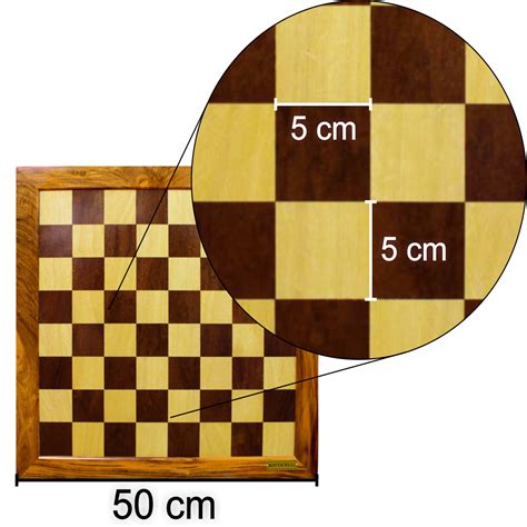 Tabuleiro Para Xadrez Damas Em Madeira Marchetado Casas 5x5cm PeShop