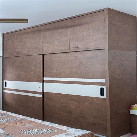 Wooden 2 Doors Teak Wood Bedroom Wardrobe Without Locker At Rs 900 Sq