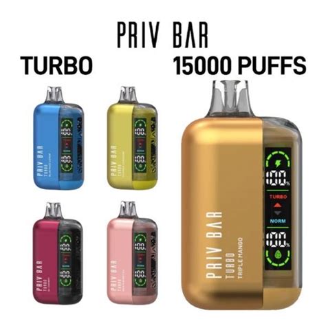 Vaporizador Priv Bar Turbo Puff