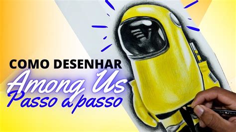 Como Desenhar AMONG US IMPOSTOR Realista Passo A Passo Terral Art