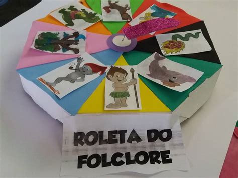 Jogo Roleta do Folclore SÓ ESCOLA