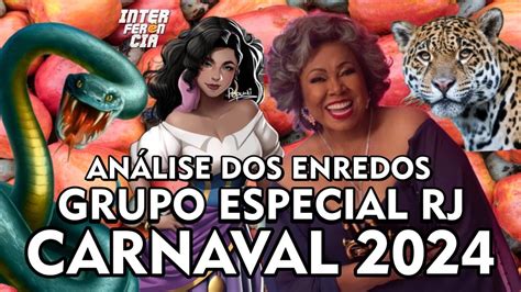 Análise dos Enredos das Escolas de Samba do Grupo Especial do Rio de