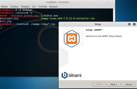 cara install xampp web server pada kali linux keyzex
