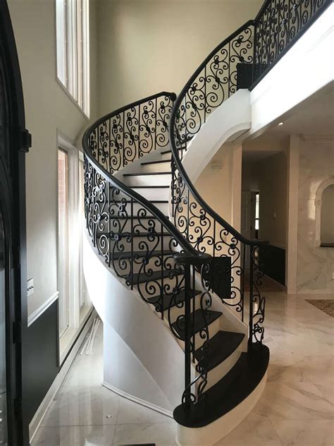 Custom Curved Stairs High Quality Curved Staircase Construction