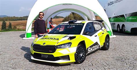 El nuevo Skoda Fabia RS Rally2 listo para Cohete Suárez