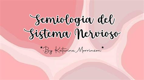 Semiolog A Del Sistema Nervioso Medy Loving Udocz