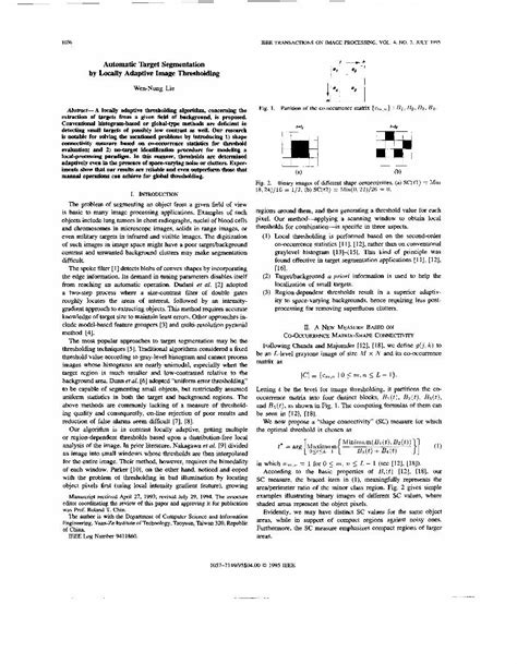 pdf automatic target segmentation by locally adaptive image thresholding dokumen tips