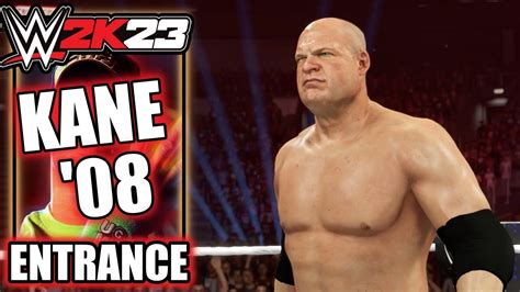 WWE 2K23 Kane 08 Entrance Cinematic YouTube
