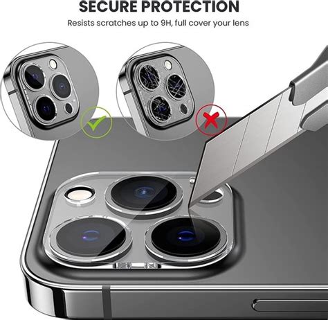 Apple IPhone 14 Pro Max Camera Lens Glass Protector Transparant Bol