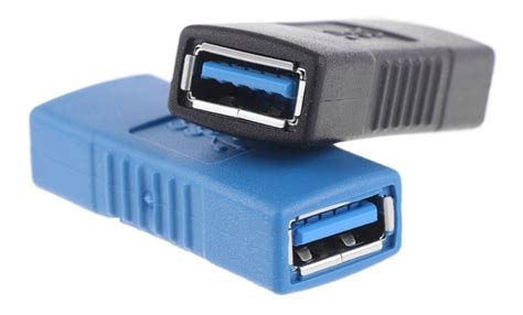 Cople Usb Conector Adaptador Hembra A Hembra Unir Cable Usb Meses Sin