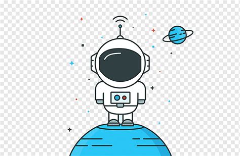 Outer Space Vector Illustration Astronaut Planet Png PNGWing