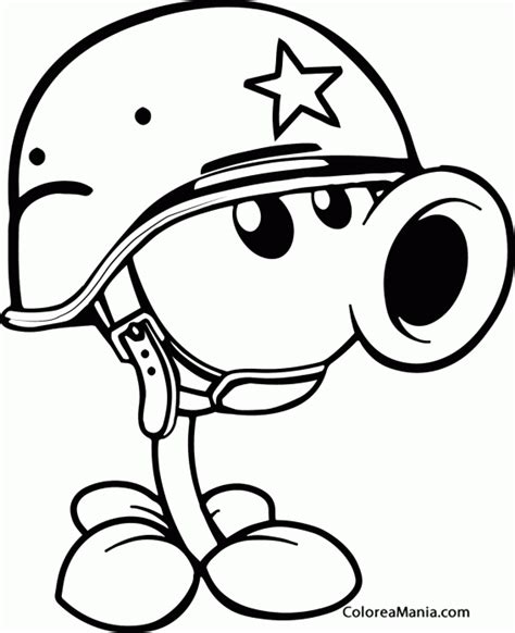 Colorear Plants Vs Zombies Plants Vs Zombies Dibujo Para Colorear Gratis