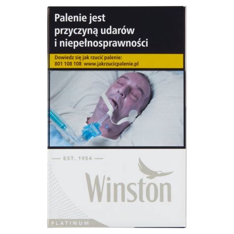 Winston Platinum Papierosy Sztuk Torimpex Toru