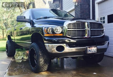 Wheel Offset 2006 Dodge Ram 2500 Super Aggressive 3 5 Level 2 In The