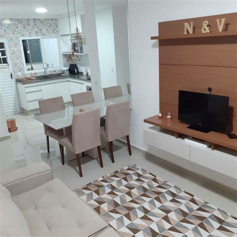 Pin de Olitins em casa Decoração sala simples Decoração de casas