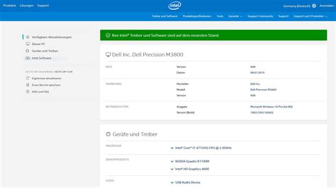 Ratgeber Systempflege für Windows 10 PC Intel Treiber aktualisieren