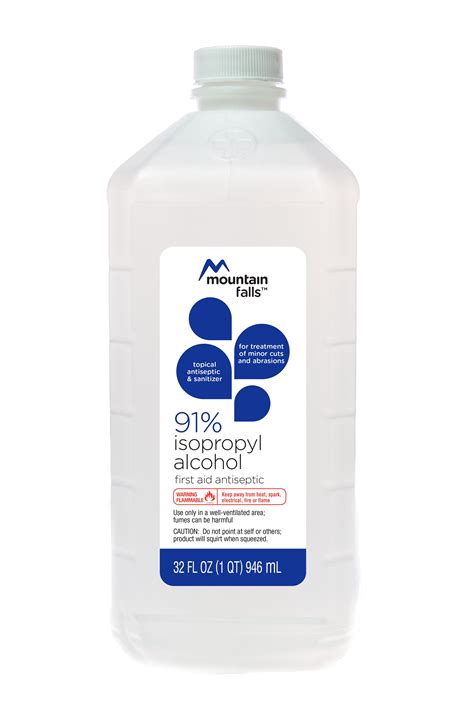 Amazon Mountain Falls 91 Isopropyl Alcohol First Aid Antiseptic