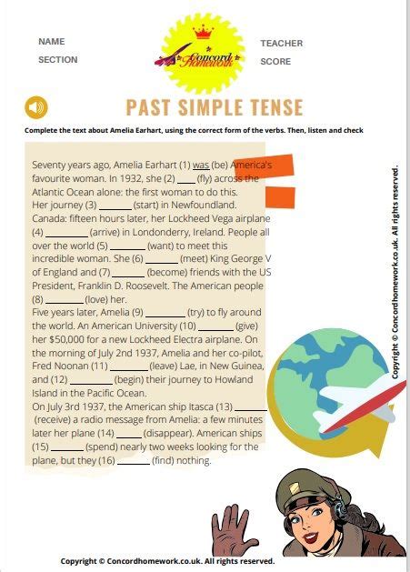Past Simple Regular And Irregular Verbs Reading And Listening English
