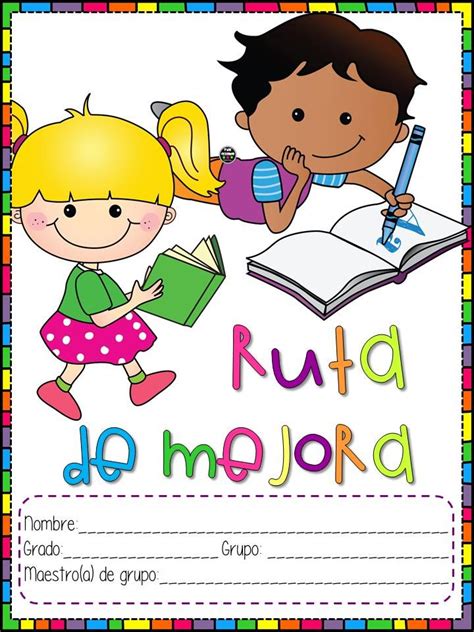 19 Portadas Para Primaria Y Preescolar Dibujos Para