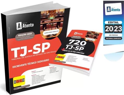 Apostila Tj Sp Escrevente Completa Caderno De Questões Parcelamento