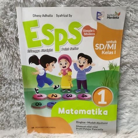 Jual Esps Matematika Kelas 1 Sd Mi Kurikulum Merdeka Shopee Indonesia