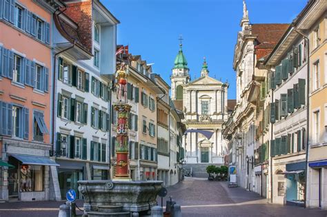Vieille Ville De Soleure Tourisme Solothurn Viamichelin