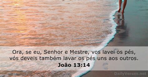 1 de maio de 2023 Versículo da Bíblia do dia João 13 14
