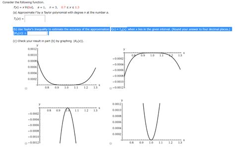 solved consider the following function f x x ln 6x a