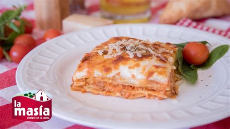 Cómo Hacer LASAÑA BOLOÑESA Fácil YouTube
