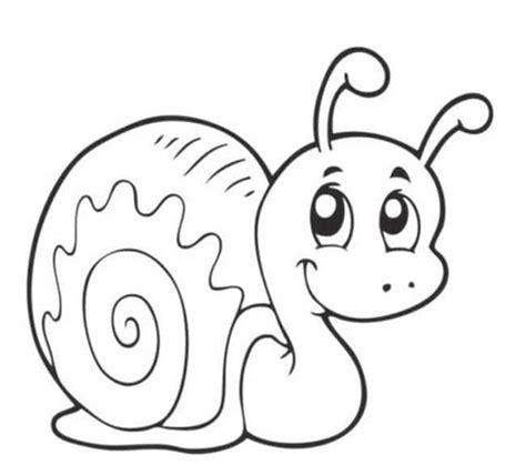 31 Desenhos De Caramujo Para Imprimir E Colorir Pintar