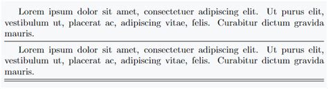 How Do You Make Draw A Horizontal Line In LaTeX