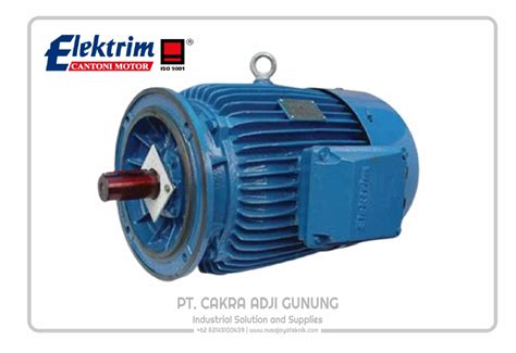 Motor Elektrim Cantoni Pt Cakra Adji Gunung