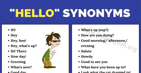 Another Word For Hello Different Ways Of Saying Hello In English