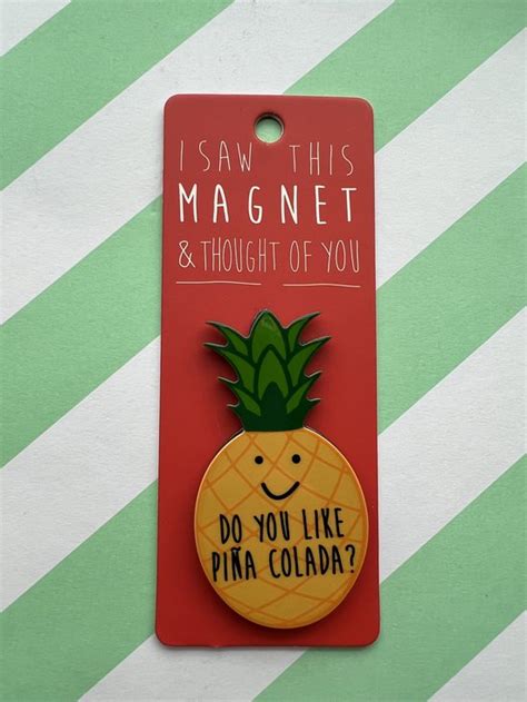 Koelkast Magneet Magnet Do You Like Pina Colada Ma Bol