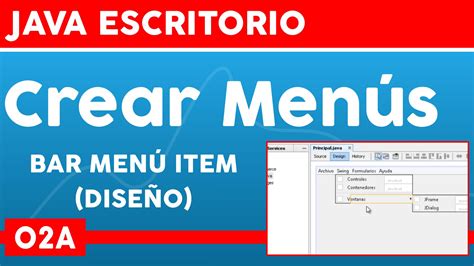 Tutoriales Java C Mo Crear Men S Olmaton