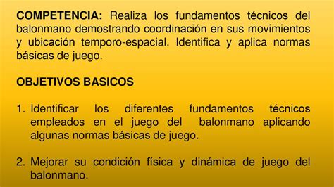 Cuarto Periodo Unidad Balonmano Ppt Descargar