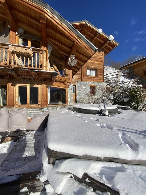 Location Chalet De Luxe Chalet De Luxe 5 5 Ch Avec Spa La Rosiere