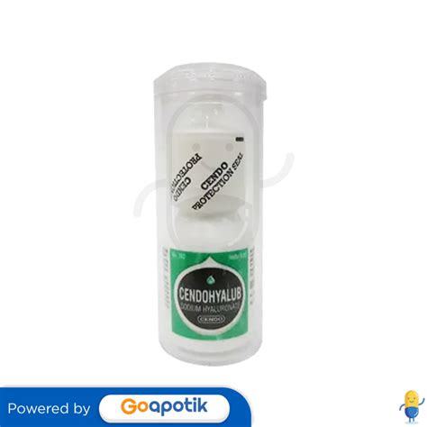CENDO HYALUB 5 ML TETES MATA Kegunaan Efek Samping Dosis Dan Aturan