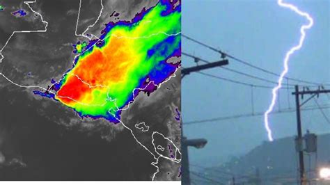 Copeco pronostican lluvias con actividad eléctrica para estas zonas de