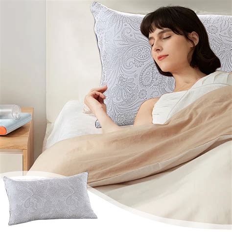 Pgyong Cool Ice Silk Water Vertical Knitted Pillow Non Collapse