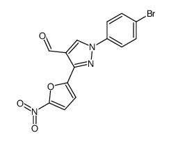 CAS 61619 70 3 1 4 Bromo Phenyl 3 5 Nitro Furan 2 Yl 1H Pyrazole