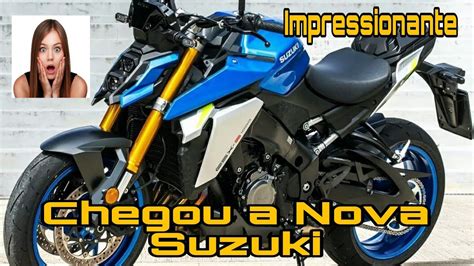 Chegou a Nova Suzuki 2024 Lançamento Muita Tecnologia Embarcada na