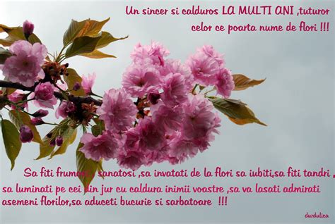 Mesaje I Felicit Ri De Florii Iat Cele Mai Frumoase Ur Ri De